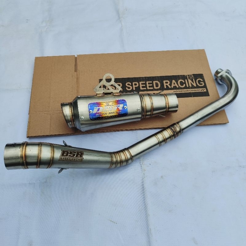 Jual Knalpot DSR Dragbike Sleep Engine Bebek 130cc-200cc Type CP3V1 ...
