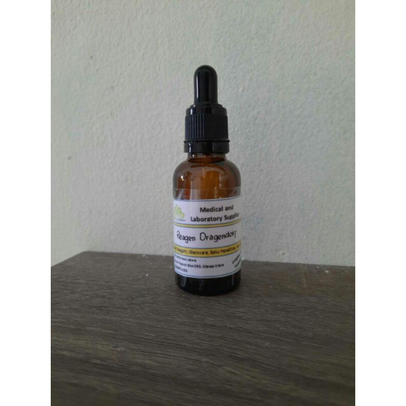 Jual Reagen dragendorf 25 ml KLT Dragendorff | Shopee Indonesia