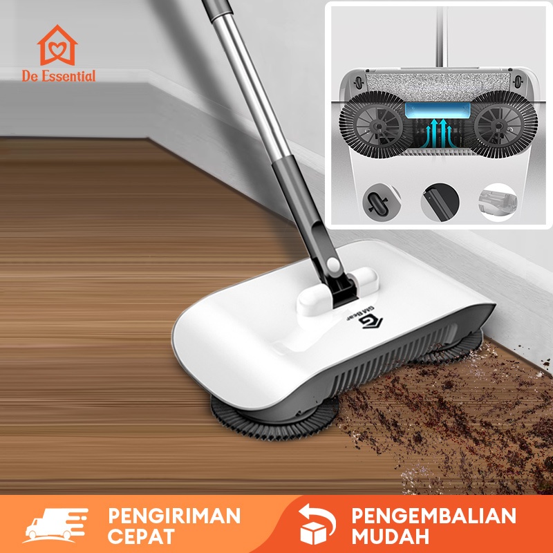 Jual De Essential Sapu Otomatis Pembersih Lantai / Sapu Vacuum / Sapu ...