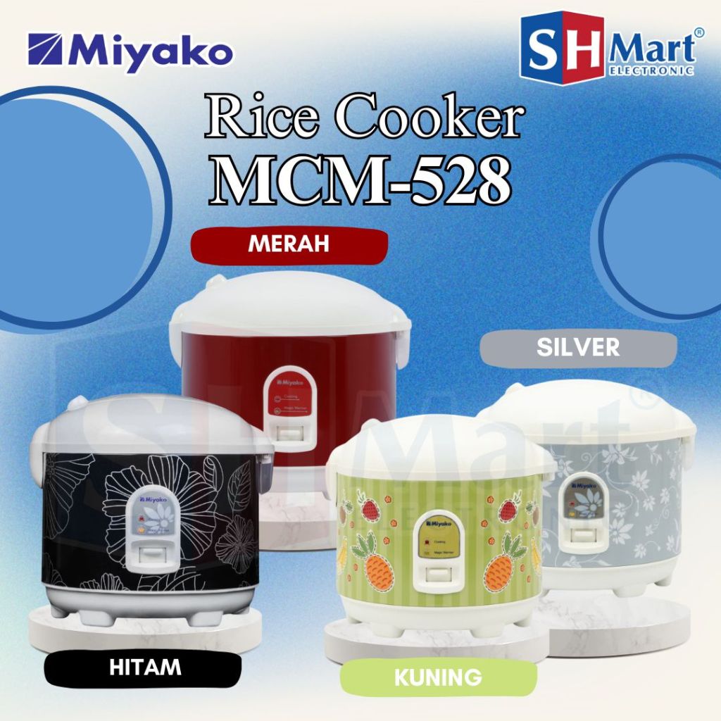 Jual RICE COOKER MIYAKO KAPASITAS 1,8 LITER MCM 528 / MCM528 / MCM-528 ...