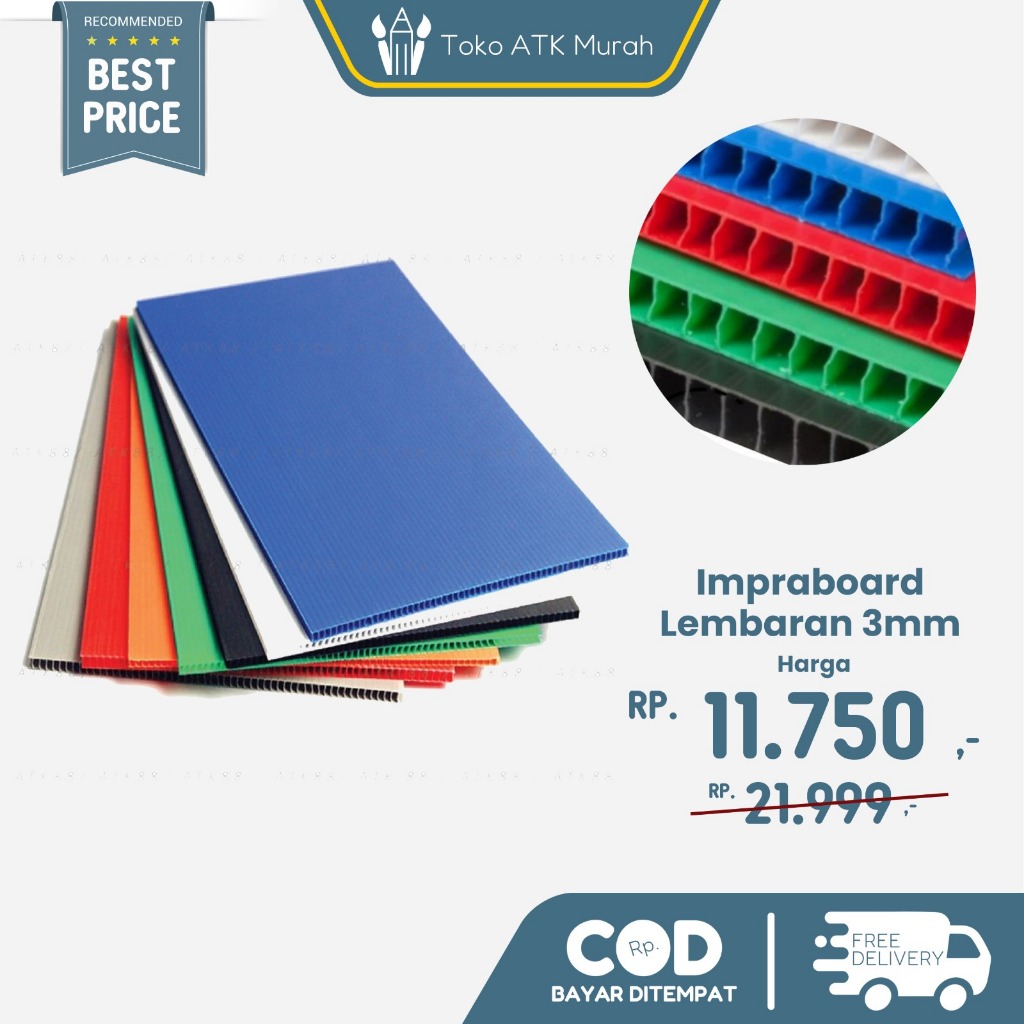 Jual Infraboard Sheet 3mm ( Impraboard Lembaran 50x75 cm ) | Shopee ...