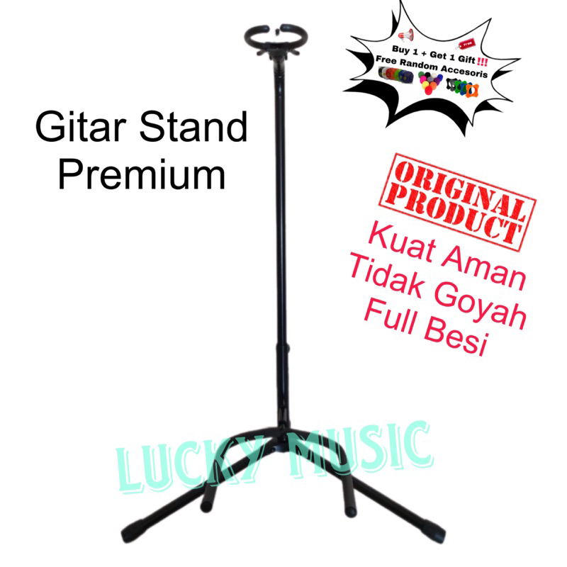 Jual Stand Gitar Original Premium Full Besi gitar Stand besi Stand ...