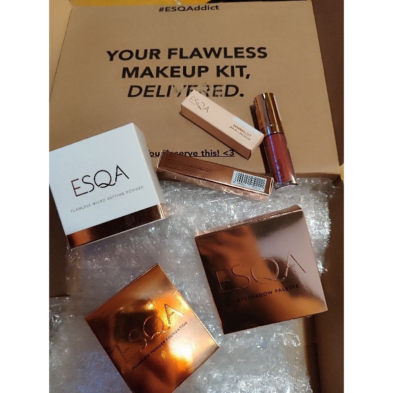 Jual ESQA Eyeshadow Palette Flawless Micro Set | Shopee Indonesia