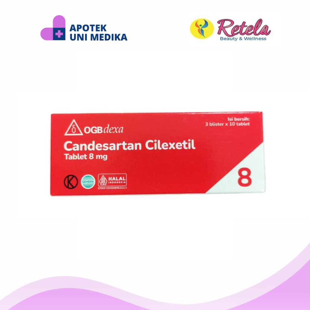 Jual CANDESARTAN 8 MG 1 STRIP 10 TABLET | Shopee Indonesia