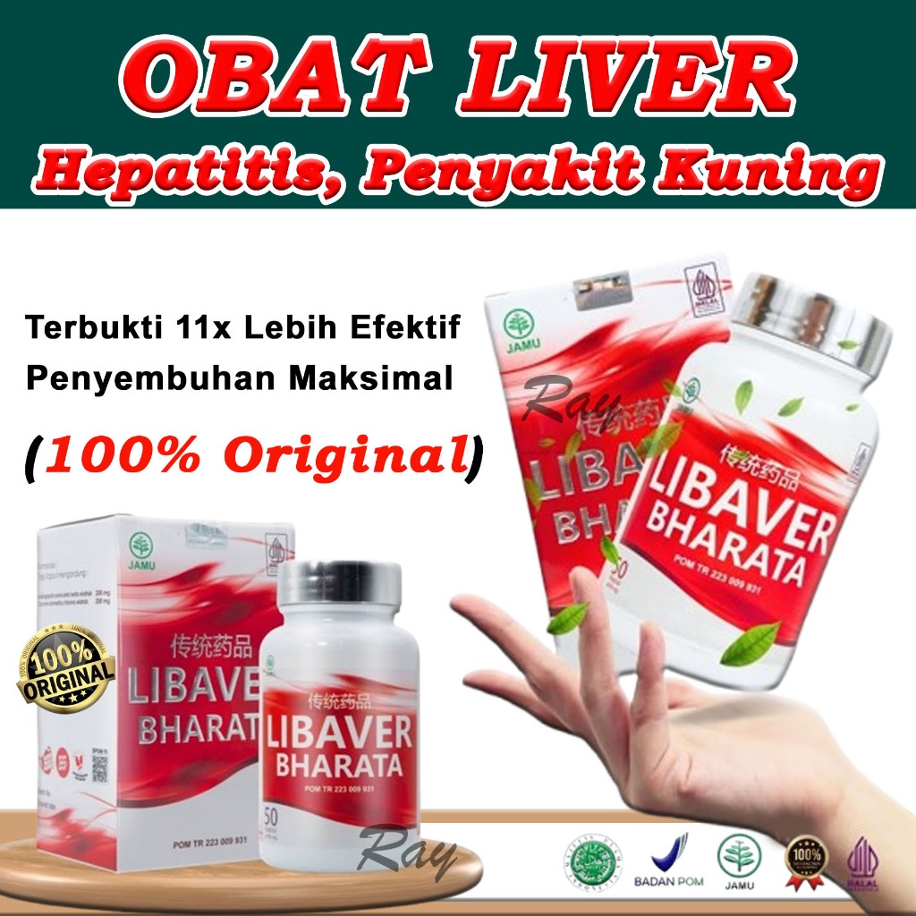 Jual Libaver Bharata Obat Liver Hepatitis Herbal Penyakit Kuning ...