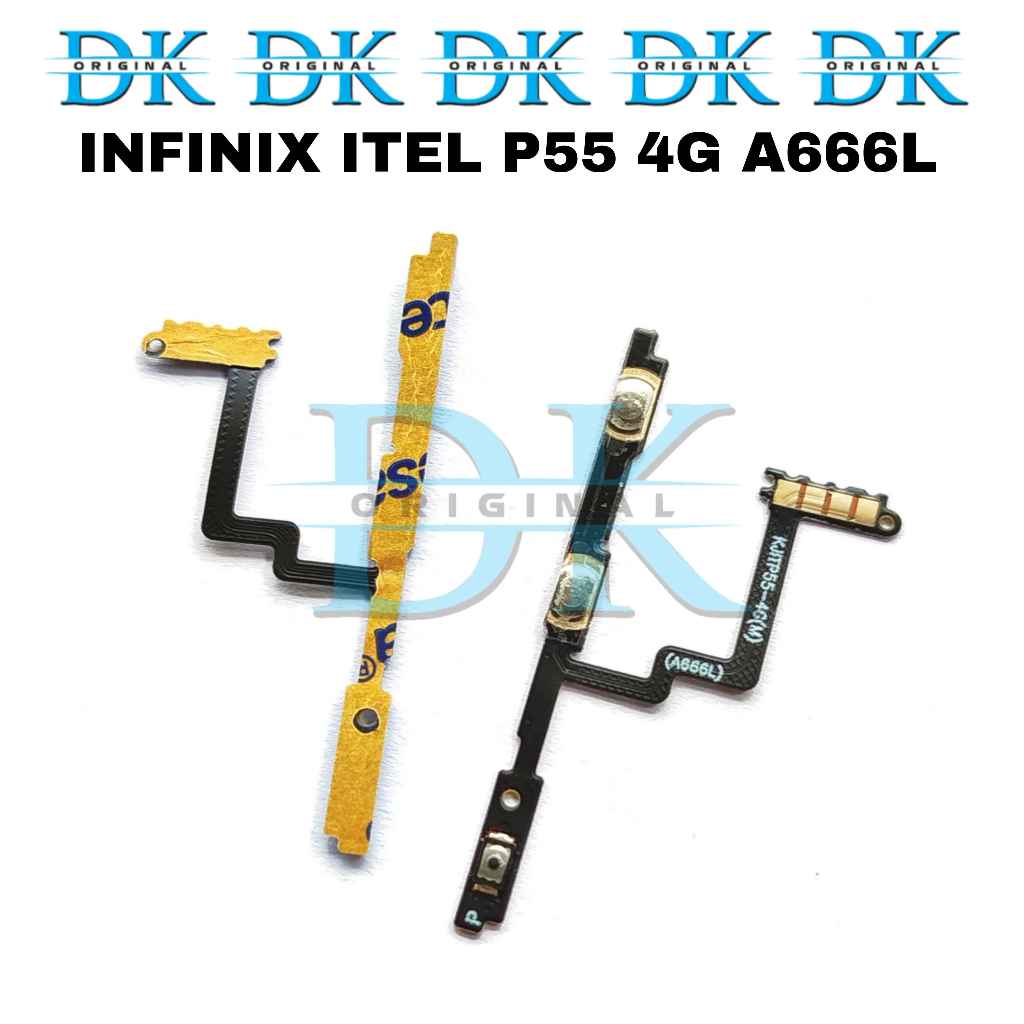 Jual Flexible On Off Infinix Itel P55 4G A666L Fleksibel Tombol Power ...