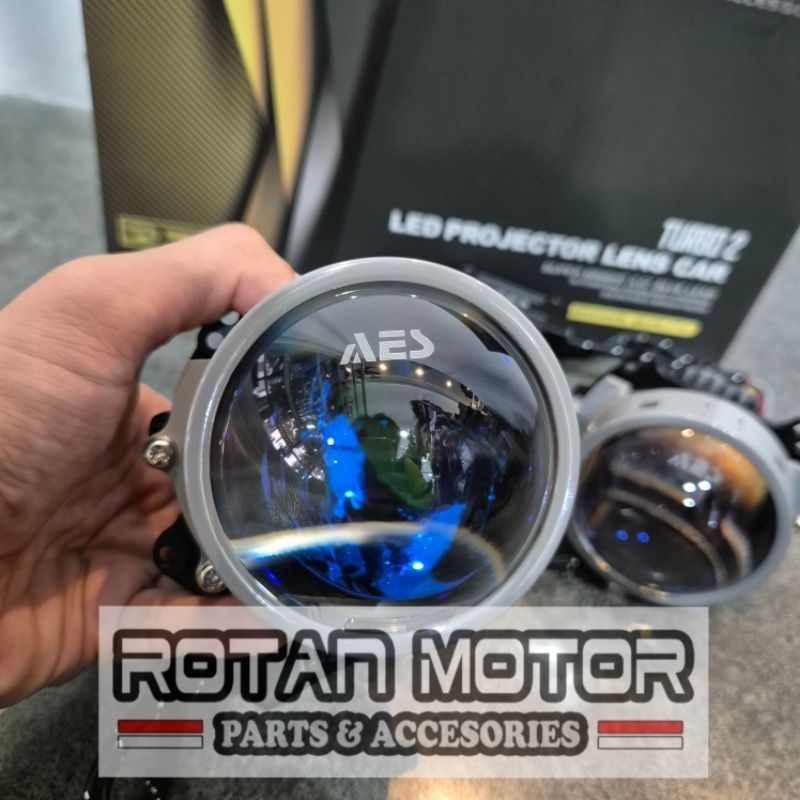 Jual BILED AES TURBO GEN 2 / LED Projector Lens Biled TURBO Gen 2 Bi ...