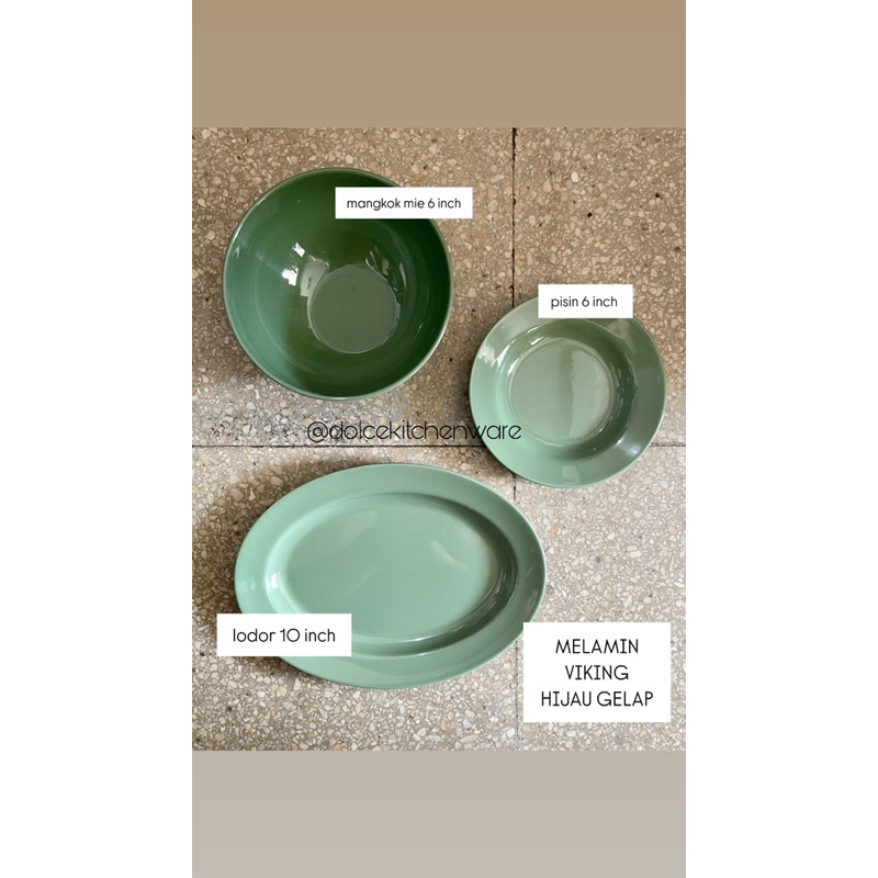Jual Viking Piring Makan ceper Pisin Mangkok Mie 6 inch Piring Makan ...