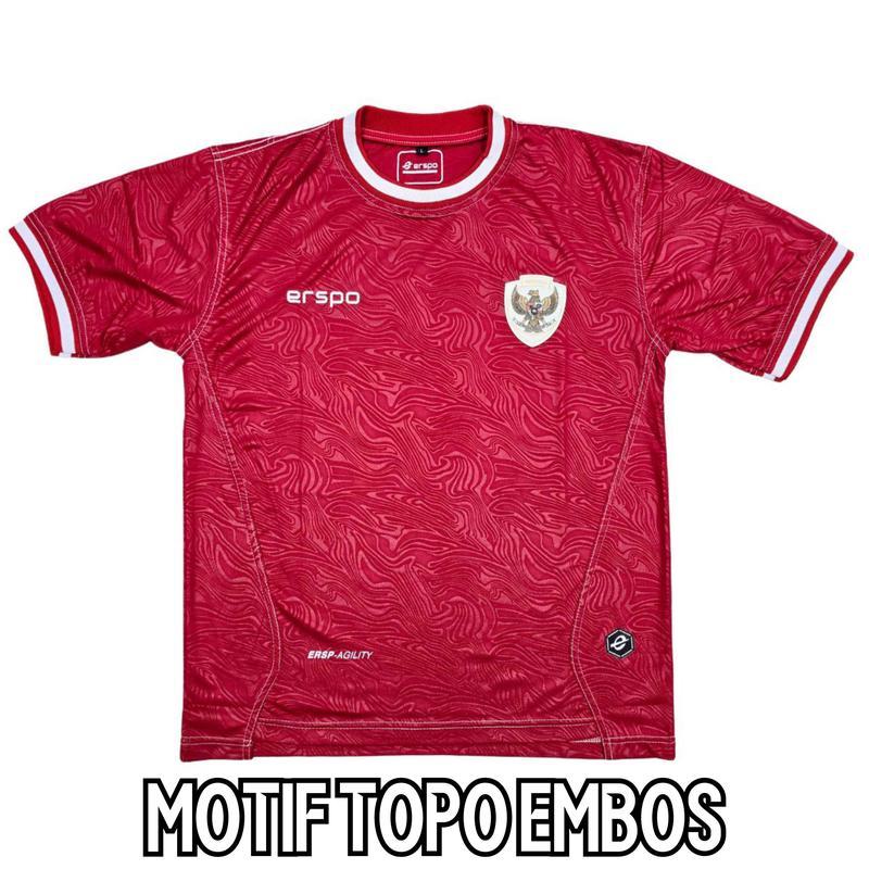 Jual Jersey Timnas Indonesia Terbaru Home Erspo 2024 Garuda Patch ...