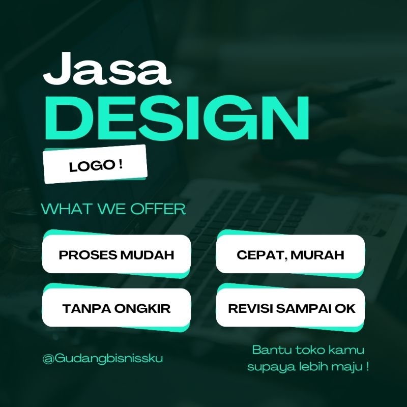 Jual Design Logo, Buat yang mager bikin LOGO Toko Online, Toko Offline ...