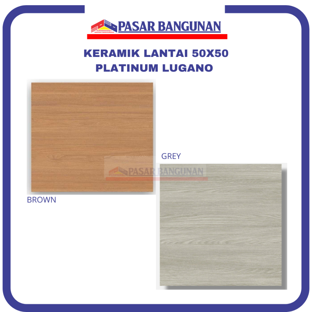 Jual KERAMIK LANTAI 50x50 PLATINUM LUGANO SERIES KW 1 | Shopee Indonesia