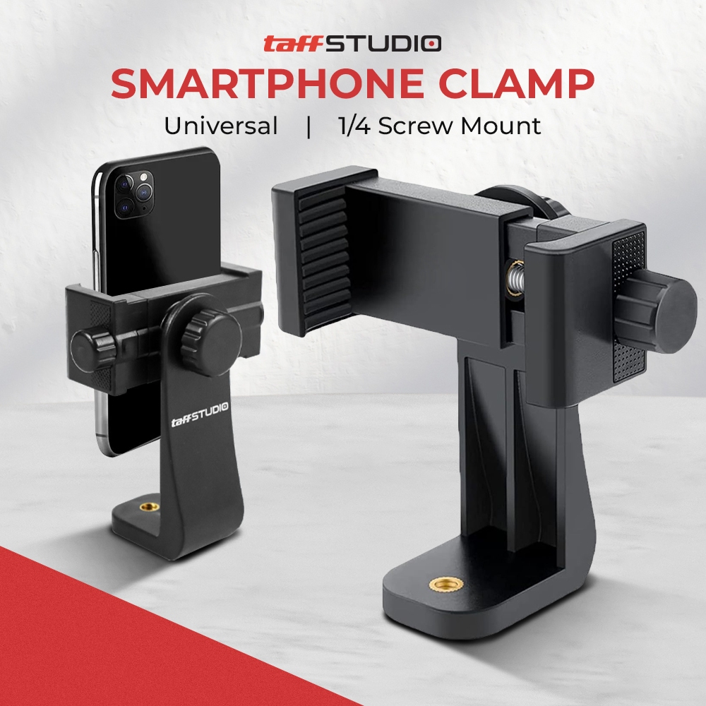 Jual Dudukan Smartphone Clip Rotate Bracket Holder Tripod Monopod ...