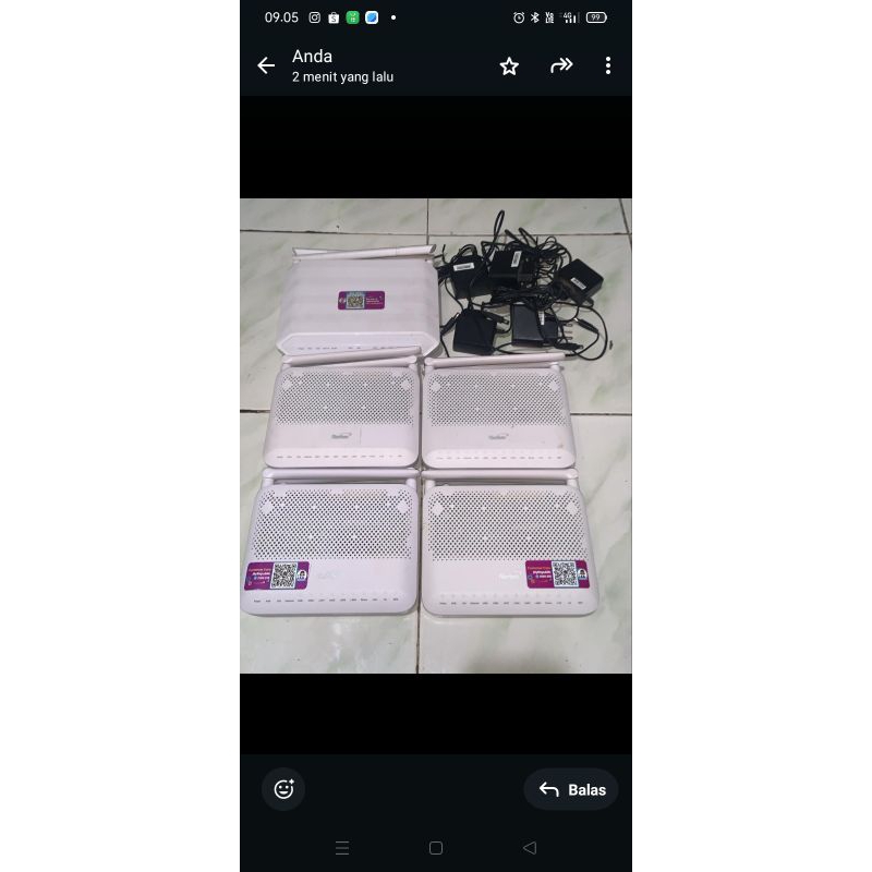Jual router fh 5G 5 unit + fs cbn 2 unit + adaptor | Shopee Indonesia
