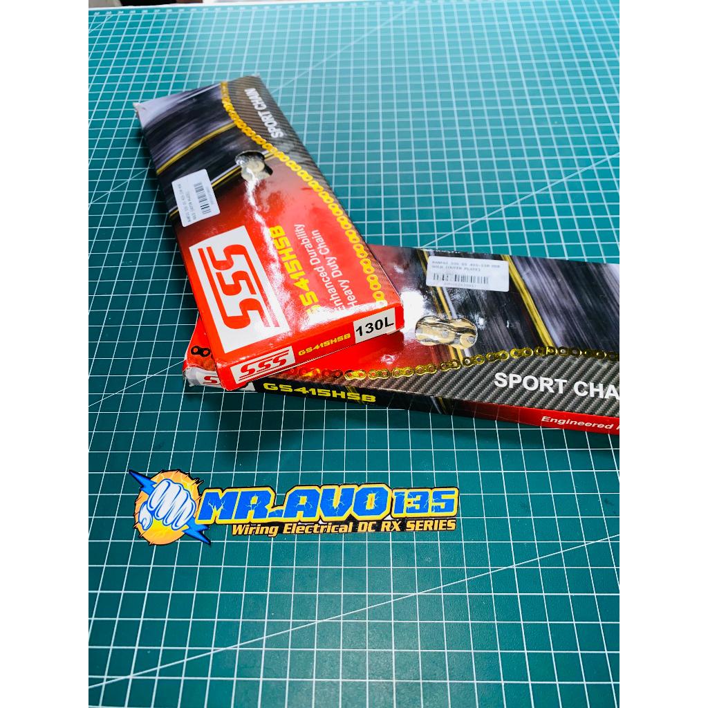 Jual RANTAI RX KING RXS F1ZR JUPITER SHOGUN 415 130 HSBT GOLD ORIGINAL ...