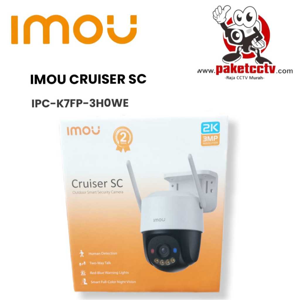 Jual IMOU CRUISER SC 3MP IPC-K7FP-3H0WE CRUISER-SC-3MP SMART COLOR ...