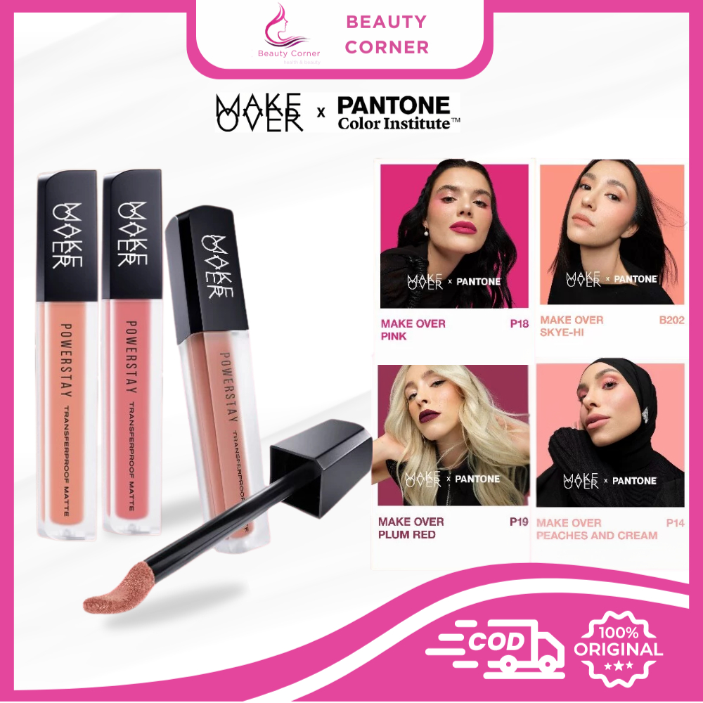Jual Make Over Powerstay Transferproof Matte Lip cream | Shopee Indonesia