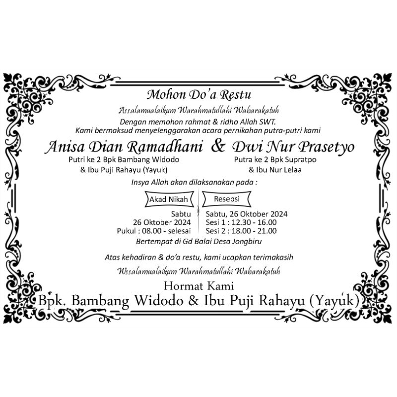 Jual (1-2HARI JADI) [6x10cm] (FREE Barcode, Foto Sendiri, Denah ...