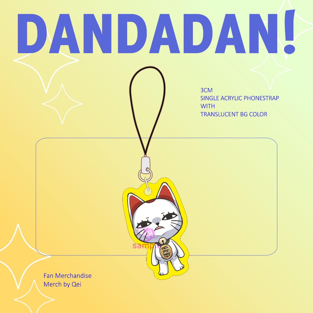 Jual Phonestrap DANDADAN Turbo Baba Fan Merchandise - MERCH BY QEI ...