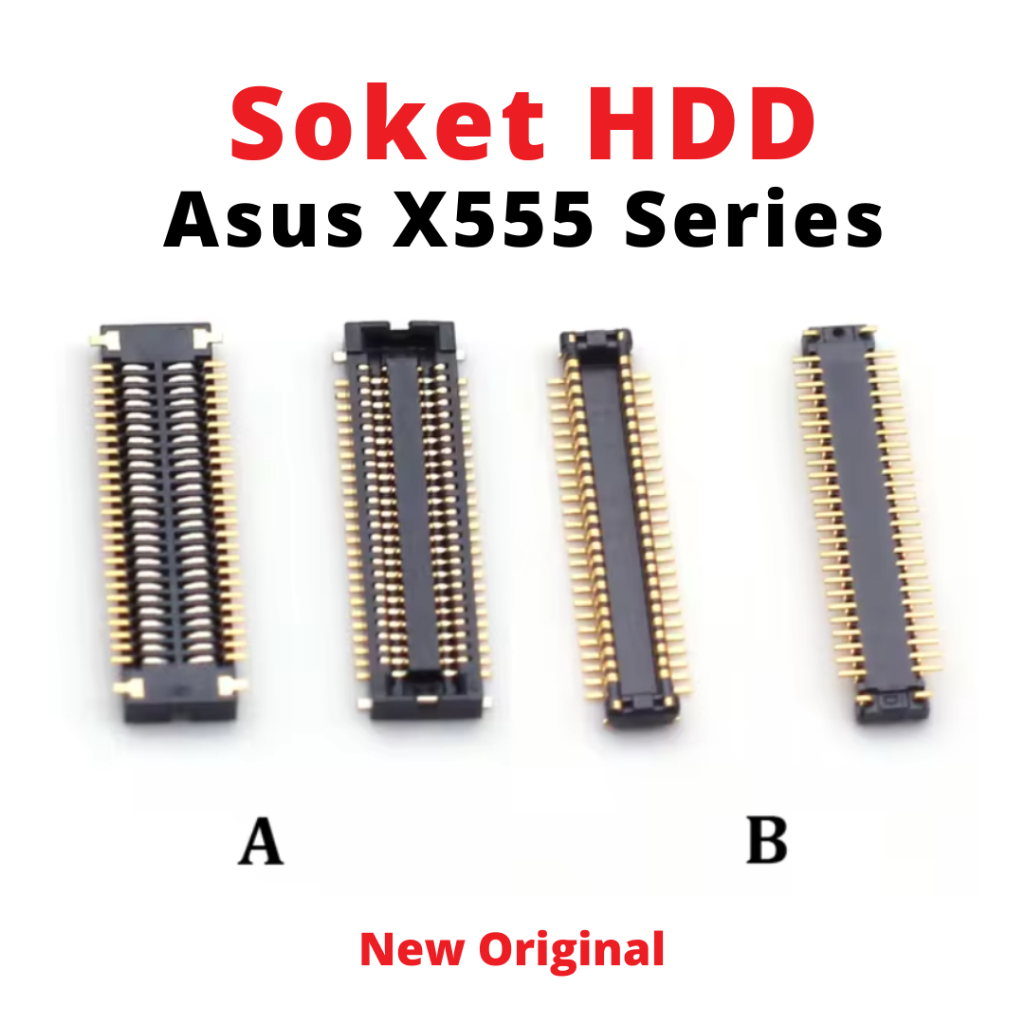 Jual Soket Socket Konektor Hardisk HDD X555 A555L Y583L X555LJ X555LP ...