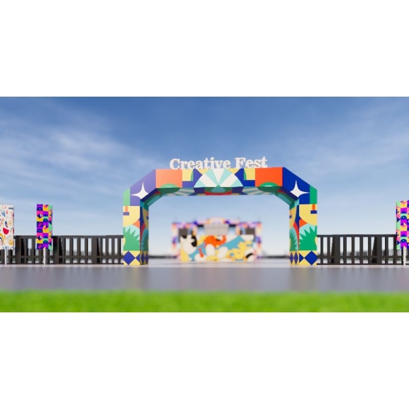 Jual Jasa desain event ,festival , booth , tenant 3D | Shopee Indonesia