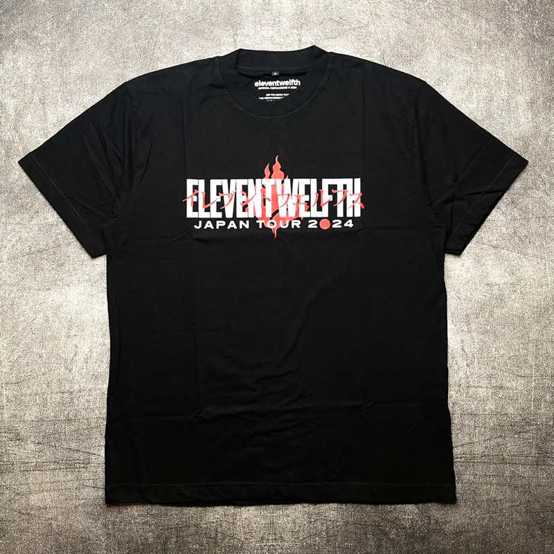 Jual Tshirt ELEVENTWELFTH - JAPAN TOUR 2024 Official Merchandise ...