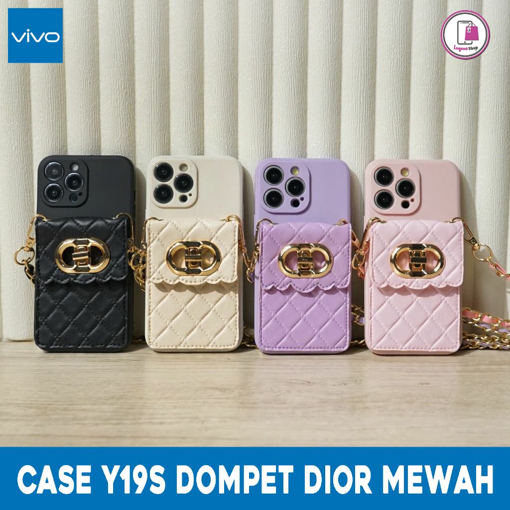 Jual Jual Case Dompet Diior Vivo Y19S 2024 Mewah | Shopee Indonesia