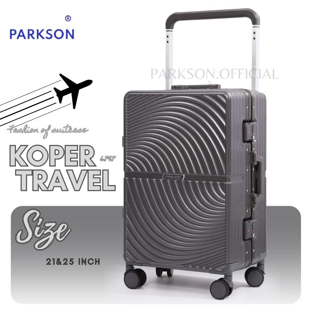 Jual Koper Travel 6898 size 21inch 25inch trolly lebar ukuran bagasi ...