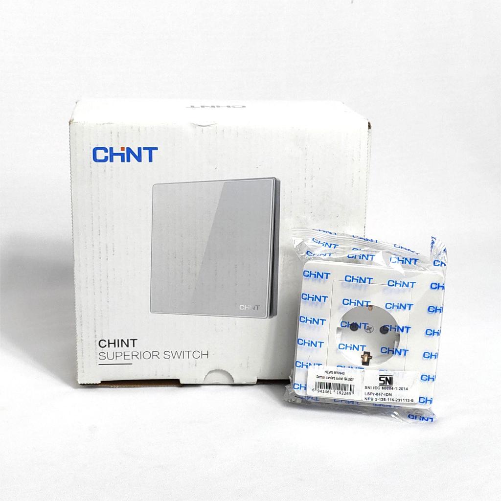 Jual Chint Superior Switch German Standard Socket Stop Kontak (NEW2 ...