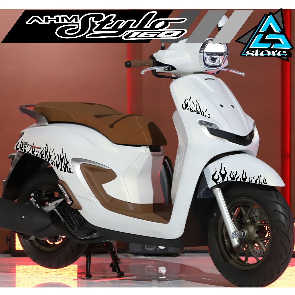 Jual STRIPING API MOTOR AHM STYLO 160/SL.428/STICKER CUTTING API/STIKER ...