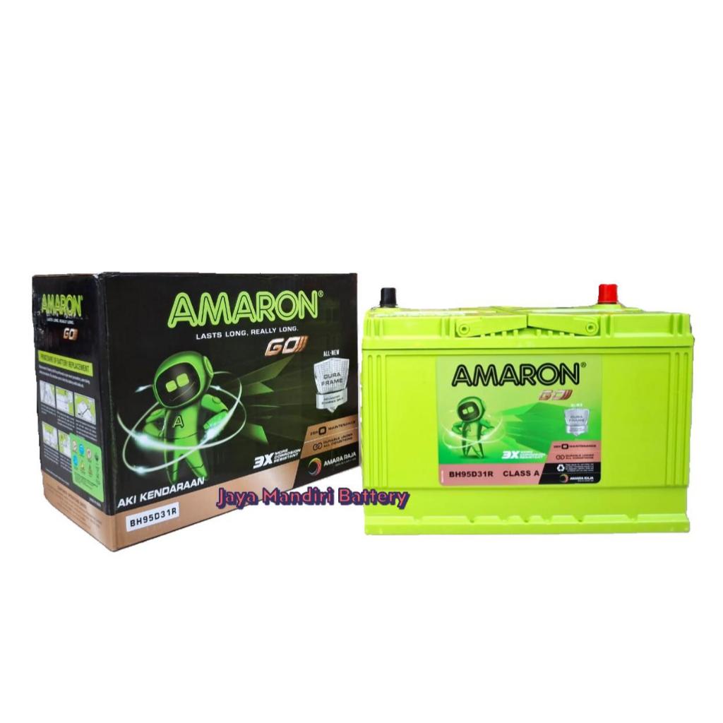 Jual Aki Mobil L-300 DIESEL / Elf / Aki Hi ace Battery AMARON GO N70Z ...