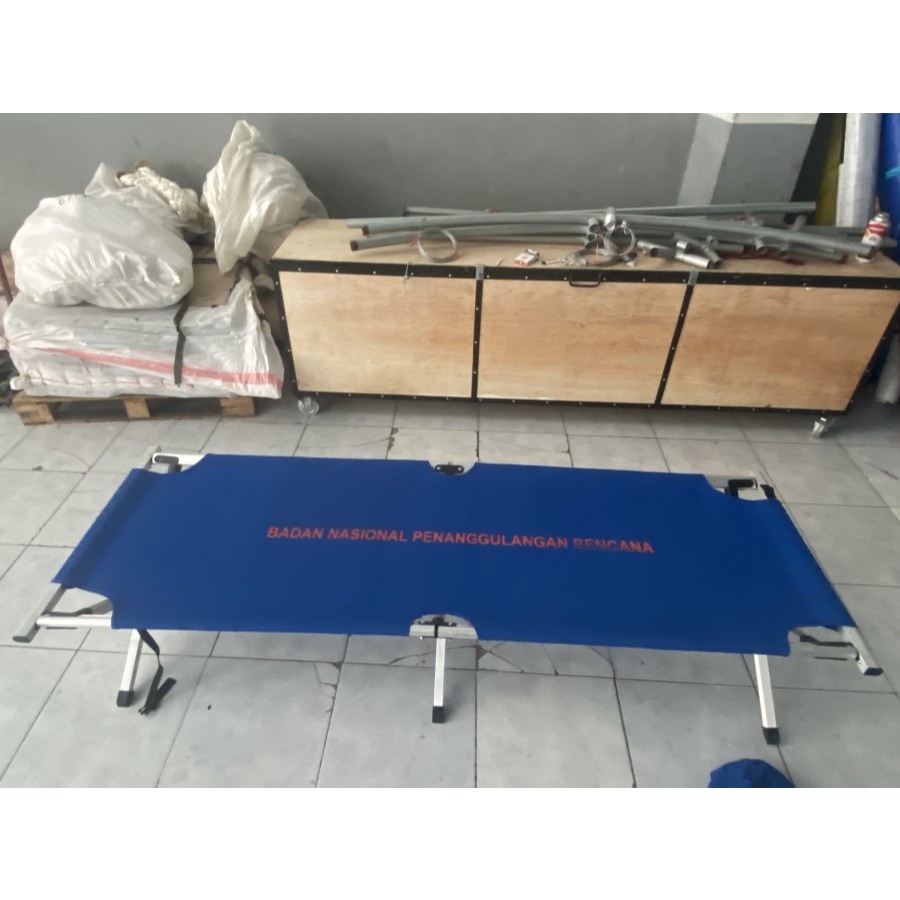 Jual Velbed Alumunium Standar TNI Original,Kuat dan Kokoh | Shopee ...