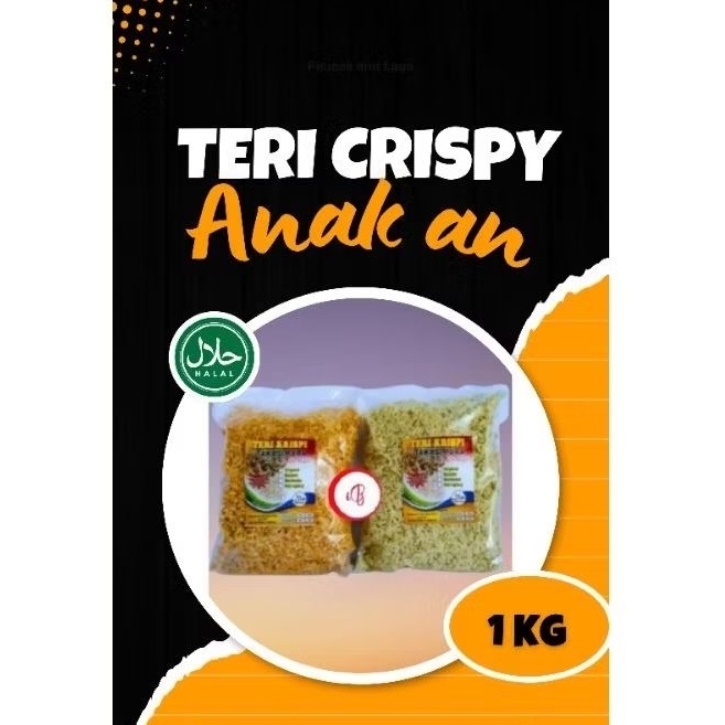 Jual Teri crispy nasi | teri crispy medium 1kg | Shopee Indonesia
