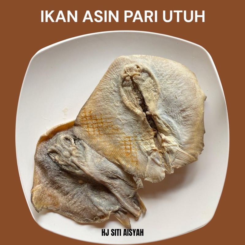 Jual ikan asin pari utuh fresh;;1kg paling murah | Shopee Indonesia