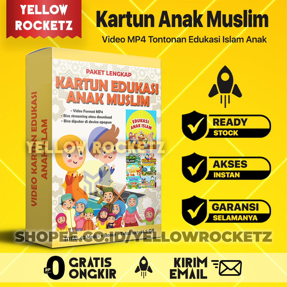 Jual KARTUN ANAK MUSLIM - Program Video Edukasi Anak Islam Lengkap ...