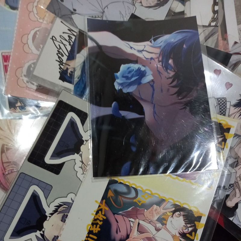 Jual Neppuri artprint fanmerch jp bluelock kartu foto anime | Shopee ...