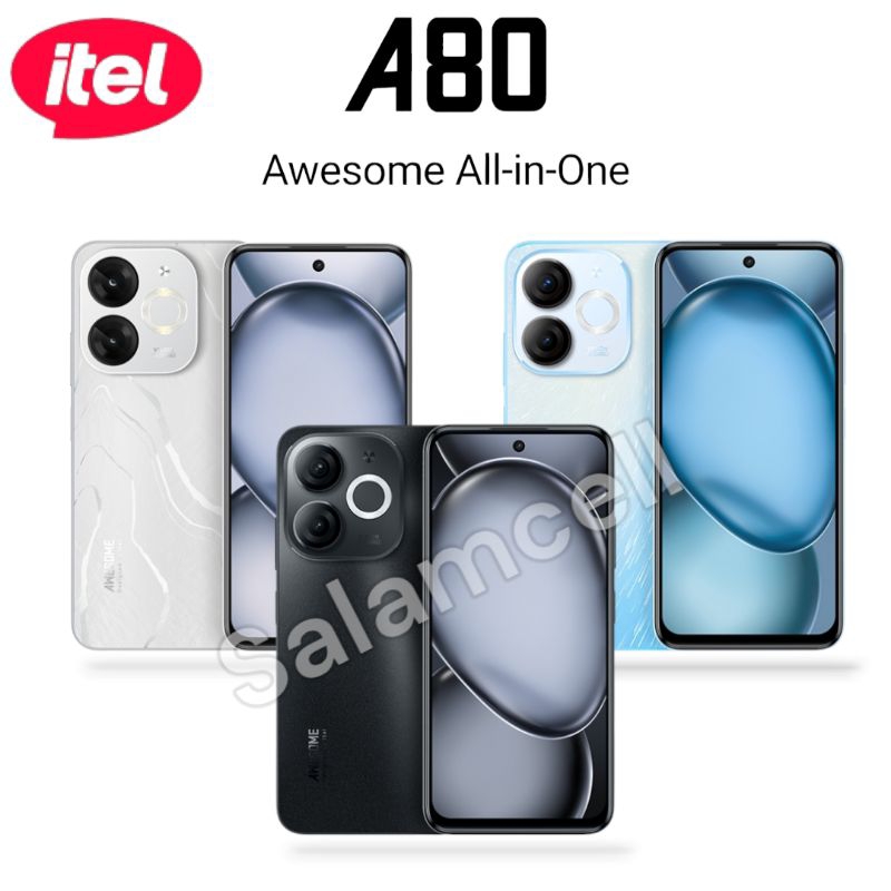 Jual Hp Murah ITEL A80 Ram 4+4/128GB Camera 50mp Baterai 5.000mAh Original Garansi Resmi ...