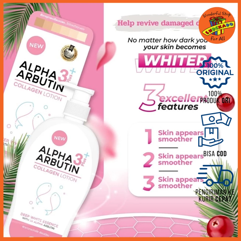 Jual PRECIOUS SKIN Alpha Arbutin 3 Plus Collagen Lotion 500ml - Lotion Precious Skin Thailand ...