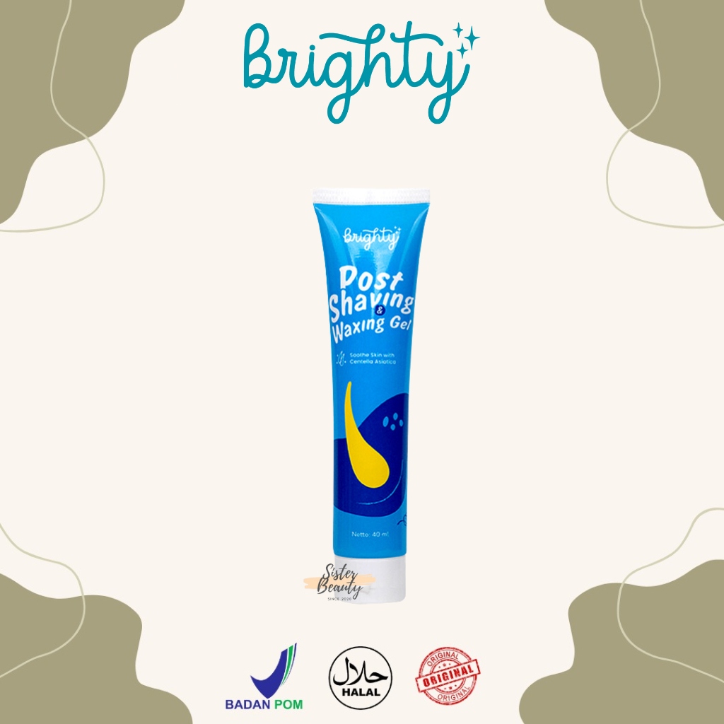 Jual SisterBeauty - Brighty Post Shaving & Waxing Gel | Shopee Indonesia