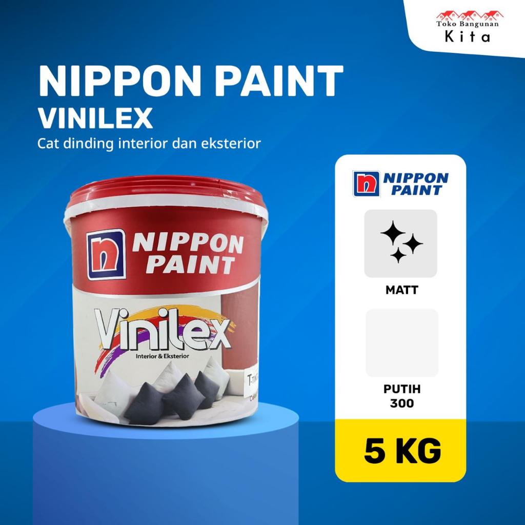 Jual Nippon paint - Vinilex 300 (White) | Shopee Indonesia