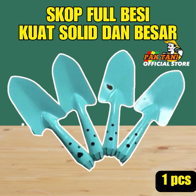 Jual SKOP BESI FULL SOLID : SENDOK TANAH PUPUK MEDIA TANAM PASIR DLL ...
