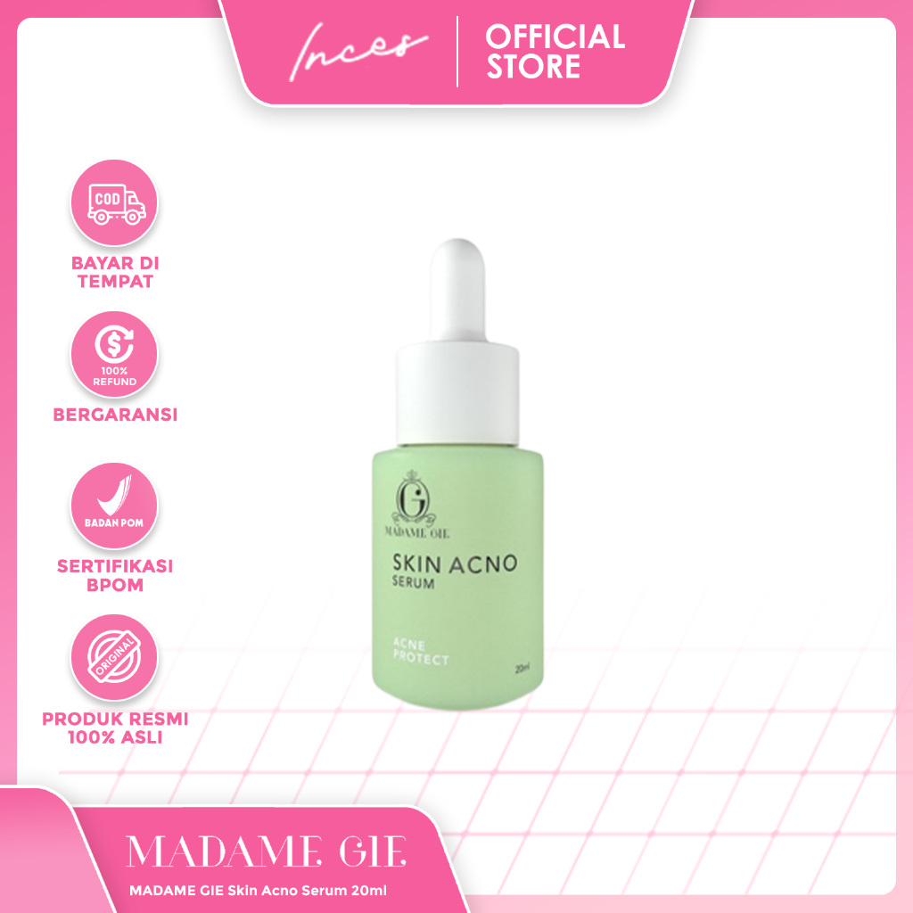 Jual 𝓲𝓷𝓬𝓮𝓼 - MADAME GIE Skin Acno Serum 20ml | Shopee Indonesia