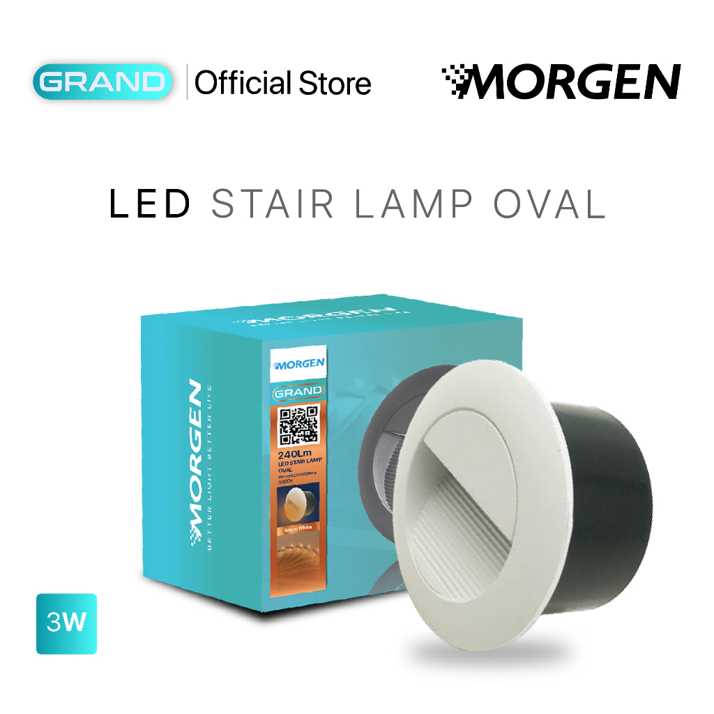 Jual Morgen Lampu LED Stair Lamp Oval Grand Series - Lampu Tangga ...