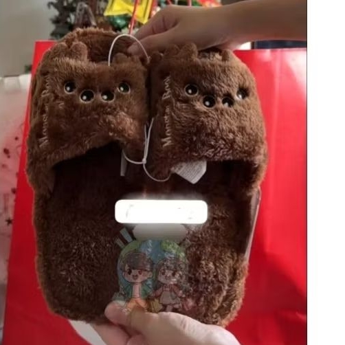 Jual (PO HARRY POTTER X MINISO SINGAPORE) SANDAL BULU INDOOR THE ...