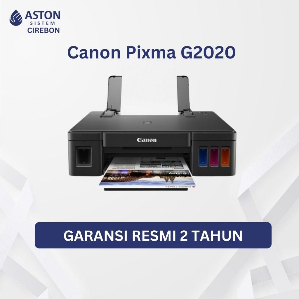 Jual Printer Canon Pixma G2020 Print Scan Copy Hemat Tinta Garansi ...