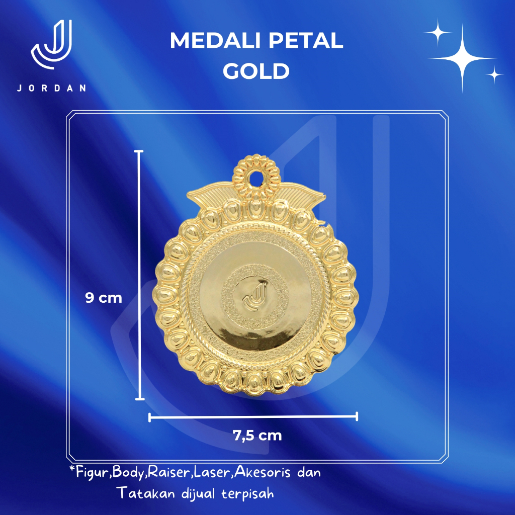 Jual Medali, Piagam, Mendali Piala, Medali olahraga, Medali Petal (12 ...