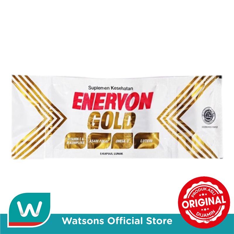 Jual Enervon Gold 10X5'S (1 Strip) | Shopee Indonesia
