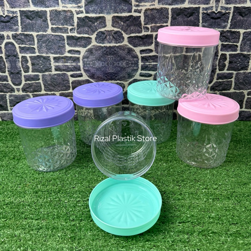 Jual ( 6 PCS ) TOPLES CRISTAL 800 ML/TOPLES NEW CORNELIUS/TOPLES KUE ...