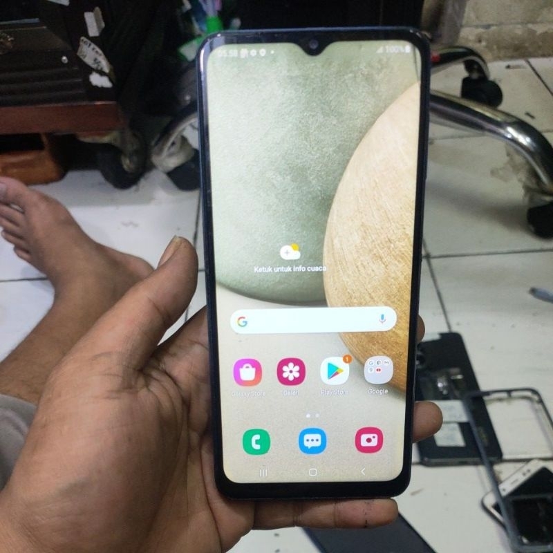 Jual samsung a12 ram 6/128, minus tipis,baca deskripsi!!! | Shopee ...