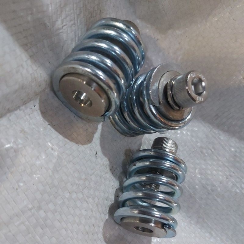 Jual Per Tekan set Od 29mm As 5mm Panjang 35mm Set Ring Bos dan Baut L ...