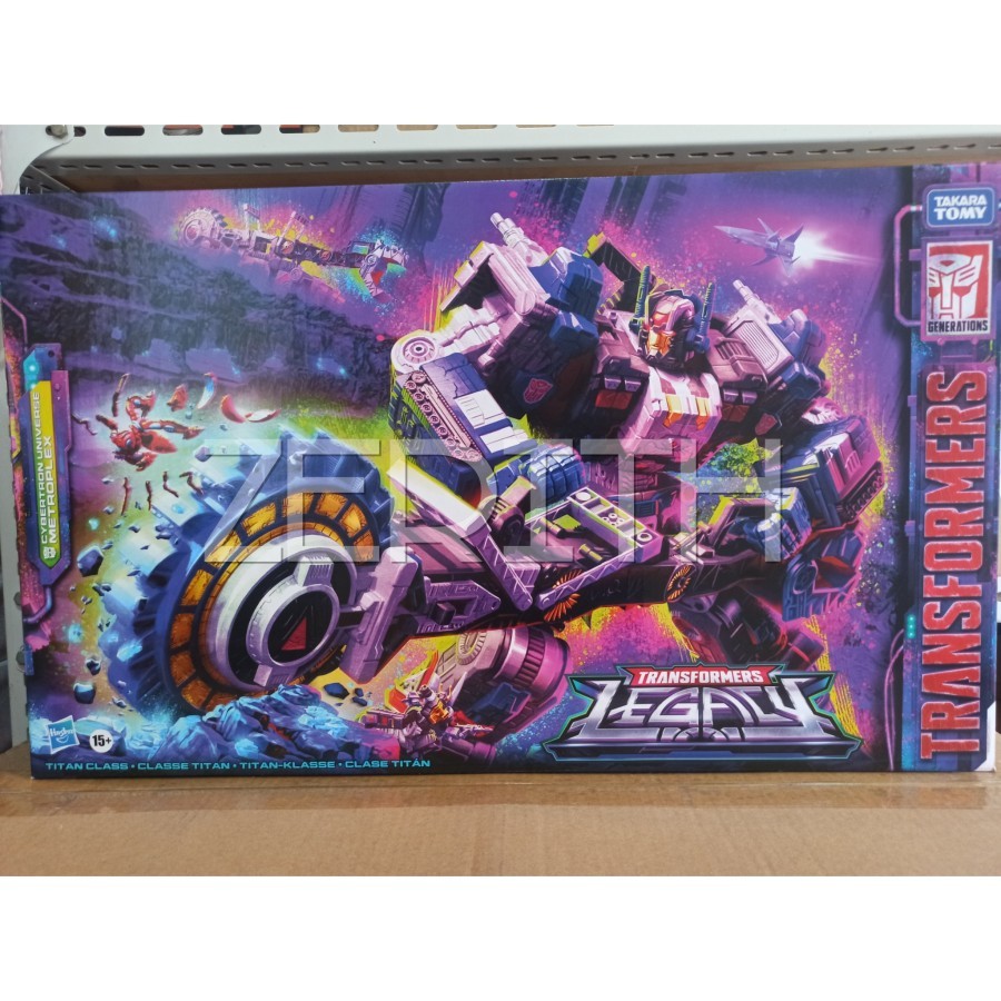 Jual Hasbro Transformers Legacy Titan Cybertron Universe Metroplex ...